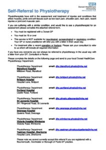 DHC Physiotherapy Self Referral Form 2019 (4) – Yetminster Health Centre